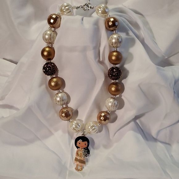 Jackie Sherwood | Accessories | Newdisneys Princess Pocahontas Chunky Necklace | Poshmark